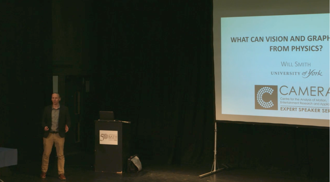 What can vision and graphics learn from physics? - CAMERA